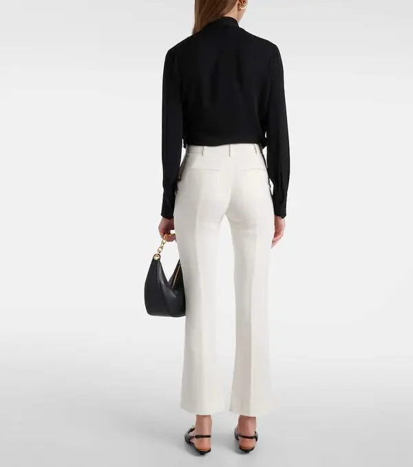 Valentino Garavani Cady Couture Flared Pants - Red