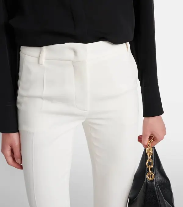 Valentino Garavani Cady Couture Flared Pants - Red