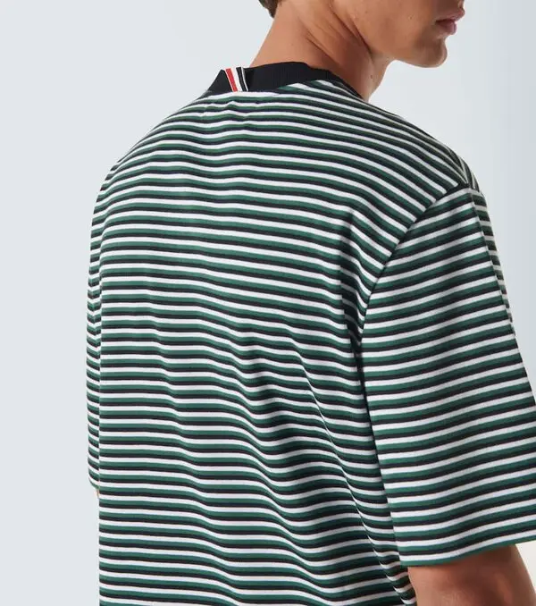 Thom Browne Striped Oversized Cotton T-shirt