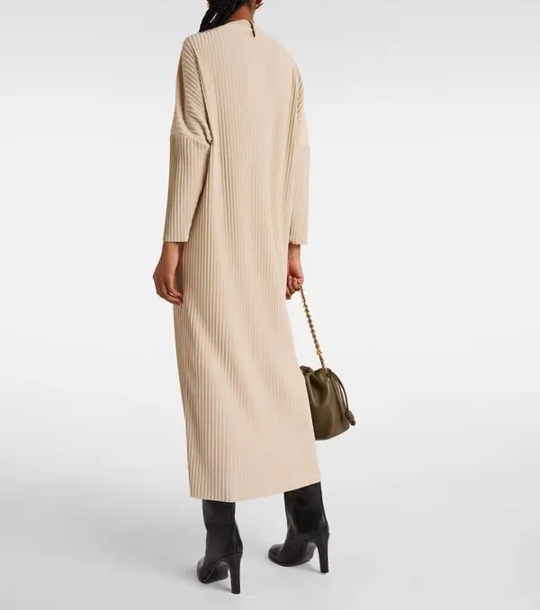 Max Mara Turtleneck Midi Dress