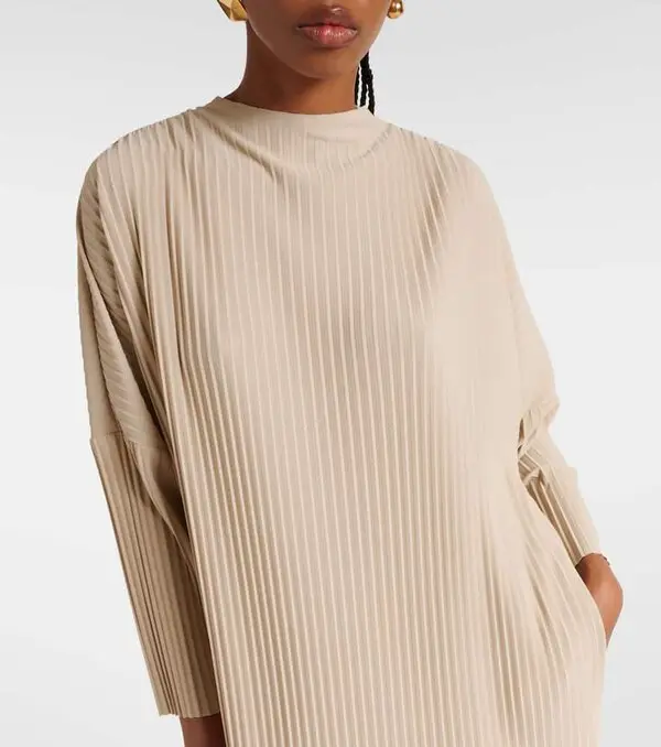 Max Mara Turtleneck Midi Dress