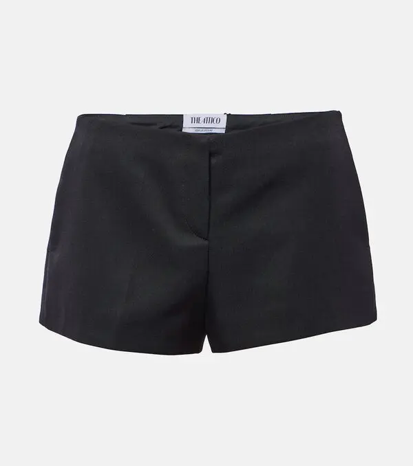 Attico Virgin Wool Tailored Shorts