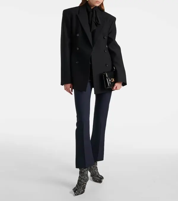 GIANVITO ROSSI Bouclé Ankle Boots