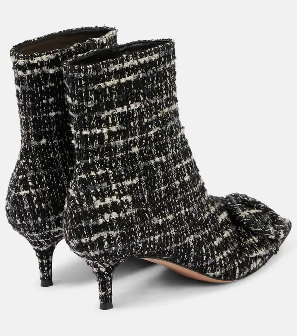 GIANVITO ROSSI Bouclé Ankle Boots