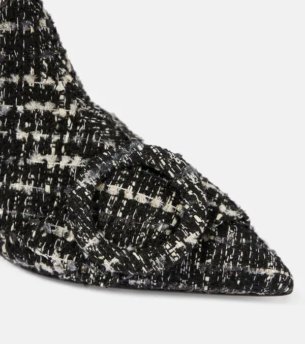 GIANVITO ROSSI Bouclé Ankle Boots