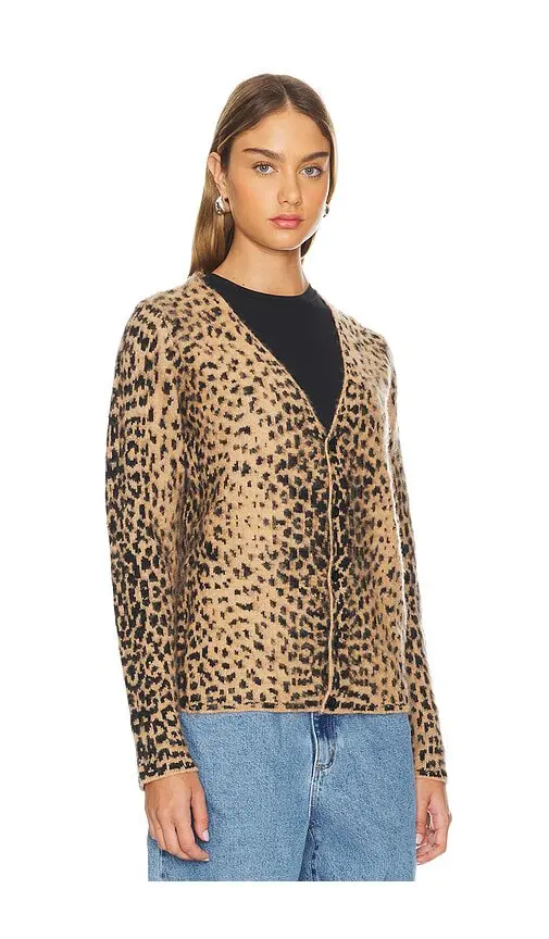 JADED LONDON Chuck Cardigan - Leopard | Editorialist