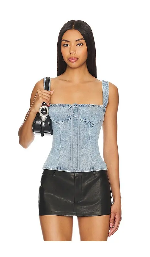 Lioness Daydream Denim Corset