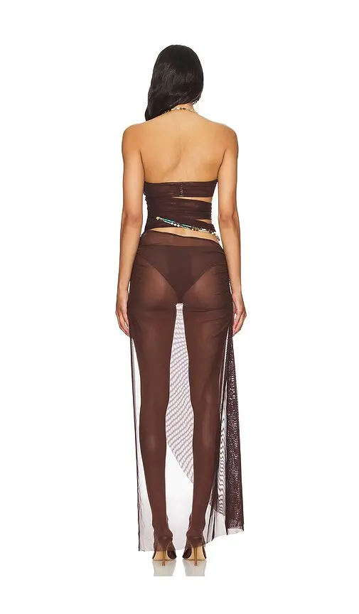 jaded london draped maxi dress Maxi Dresses