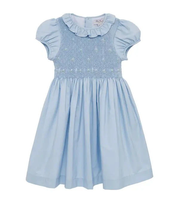 Trotters Willow Rose Smocked Dress
