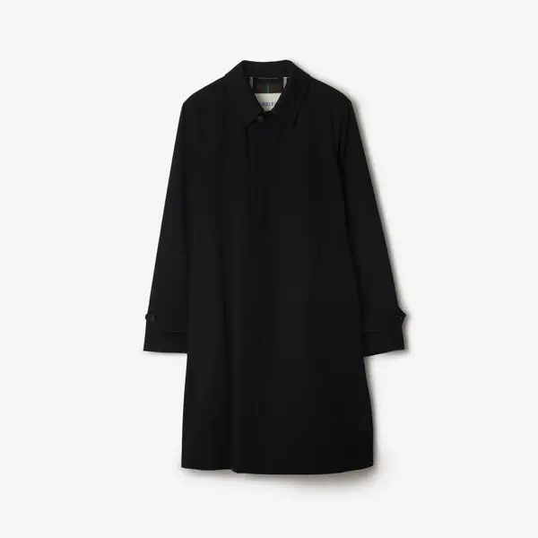 Burberry Long Gabardine Car Coat