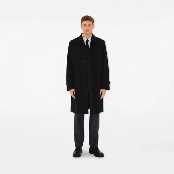 Burberry Long Gabardine Car Coat