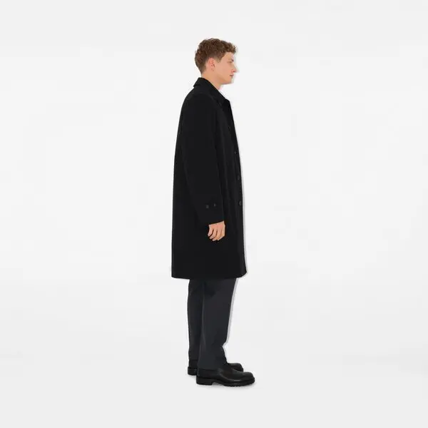 Burberry Long Gabardine Car Coat