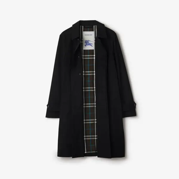 Burberry Long Gabardine Car Coat