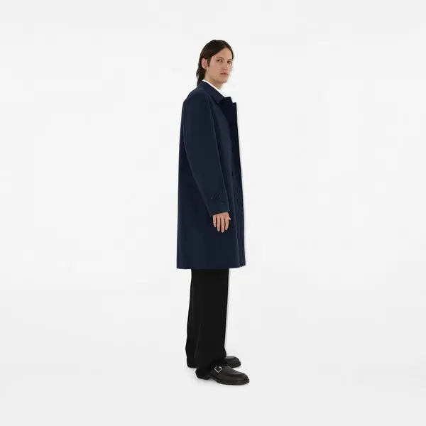Burberry Long Gabardine Car Coat