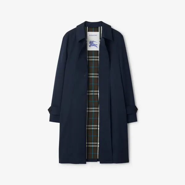 Burberry Long Gabardine Car Coat