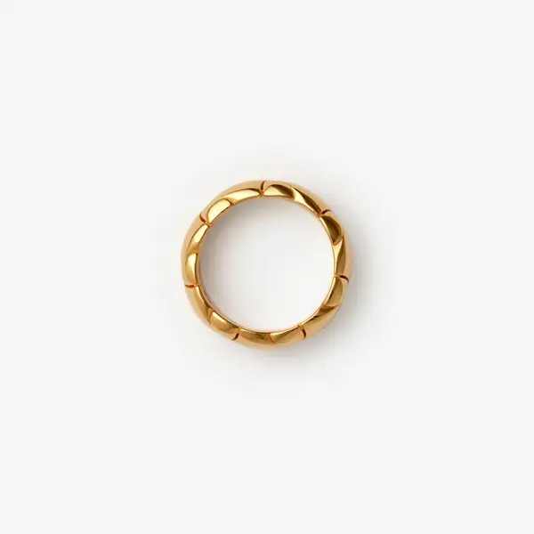 Burberry Shield Segment Ring - Gold