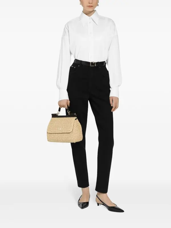 Dolce & Gabbana Large Sicily Handbag - Neutrals