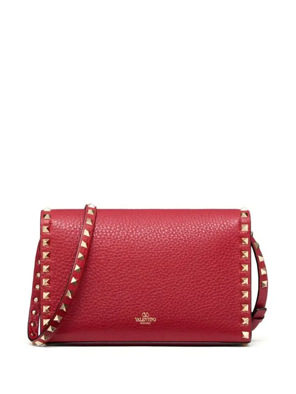 Valentino Garavani Rockstud Crossbody Bag - Red