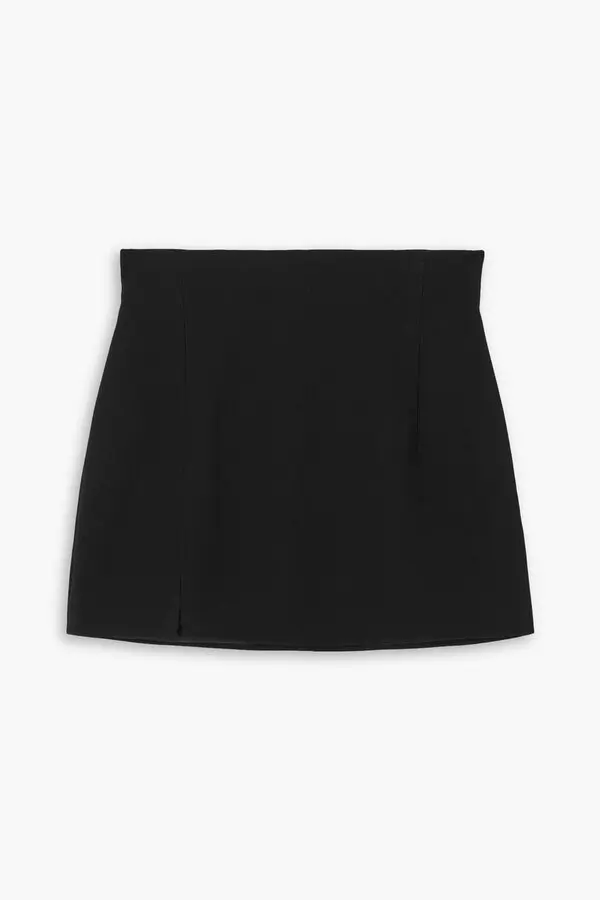 MONOT Crepe Mini Skirt