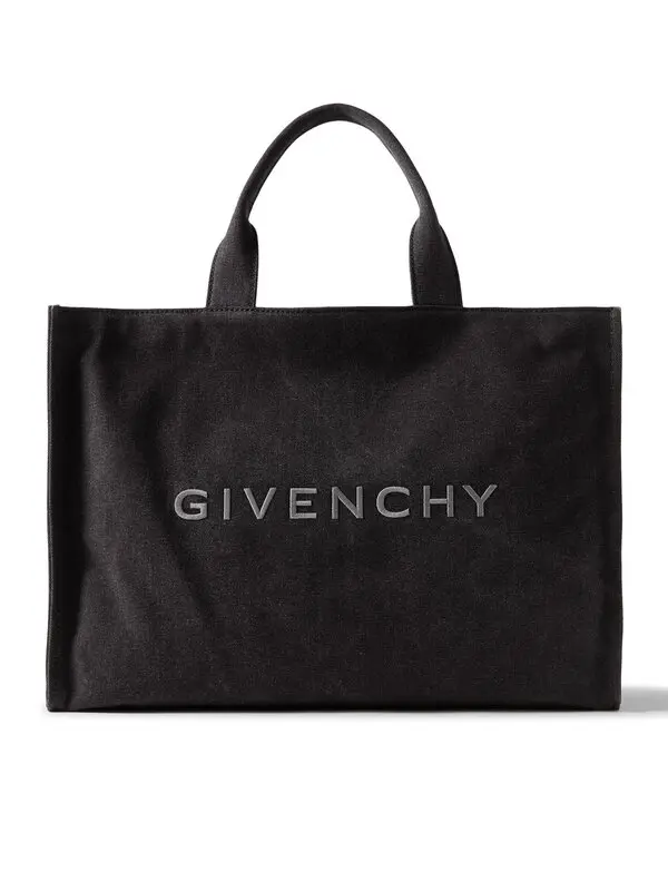 Givenchy Logo-embroidered Canvas Tote Bag