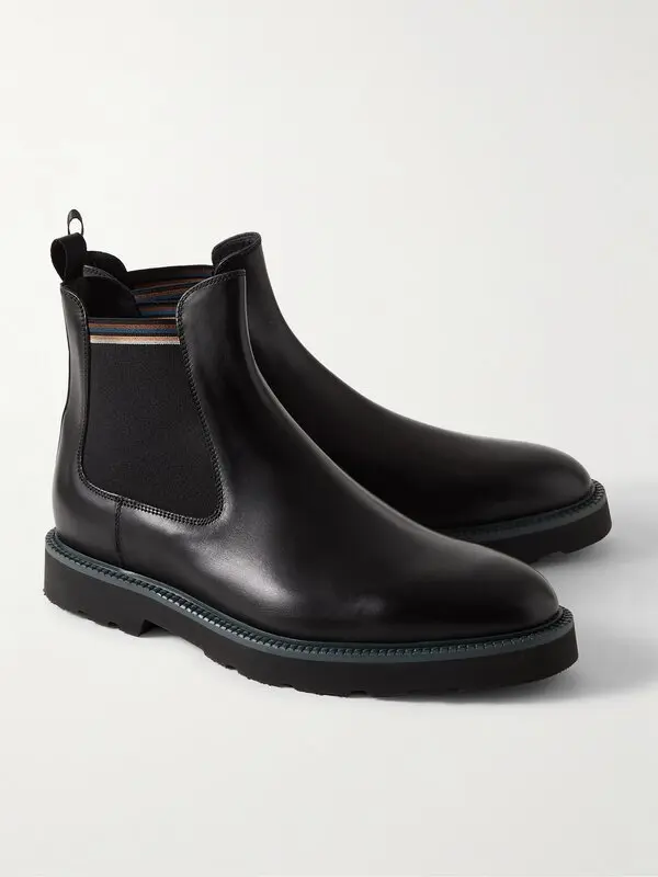 Paul Smith Argo Leather Chelsea Boots