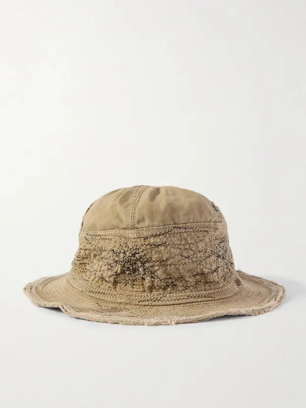 Kapital The Old And The Sea Bucket Hat - Neutrals