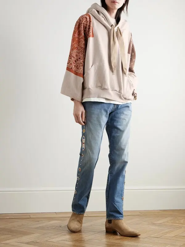 Kapital Monkey Cisco Straight-leg Jeans - Blue
