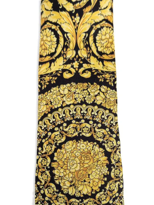 Versace Barocco Silk Tie