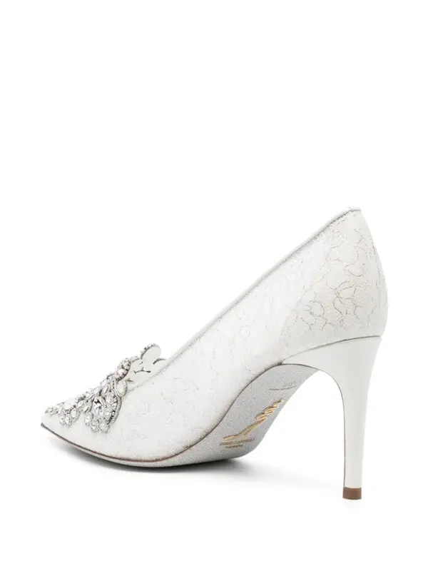 Rene Caovilla Veneziana 65mm Crystal Pumps