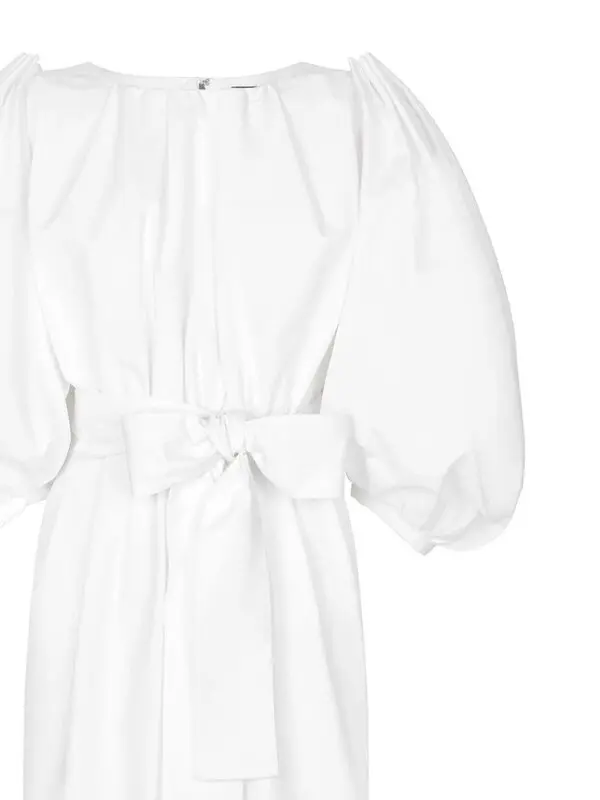 Dolce & Gabbana Puff-sleeve Cotton Dress