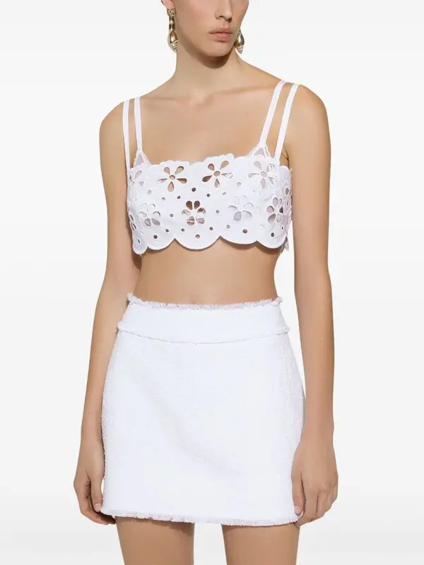 Dolce & Gabbana Cut-out Detailed Top