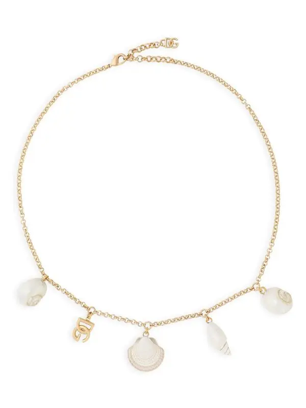 Dolce & Gabbana Shell-charm Necklace - Gold
