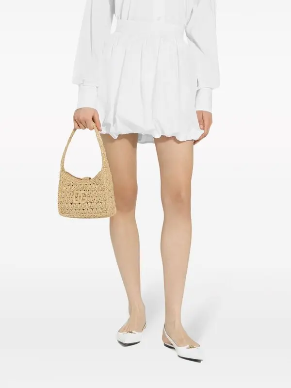Dolce & Gabbana 3.5 Raffia Shoulder Bag