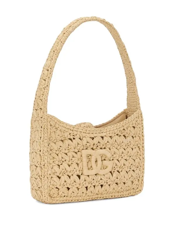 Dolce & Gabbana 3.5 Raffia Shoulder Bag