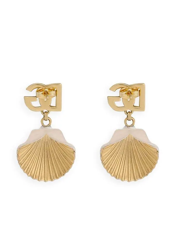 Dolce & Gabbana Dg Shell Drop Earrings