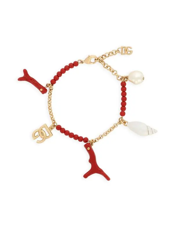 Dolce & Gabbana Charm Chain Bracelet - Gold