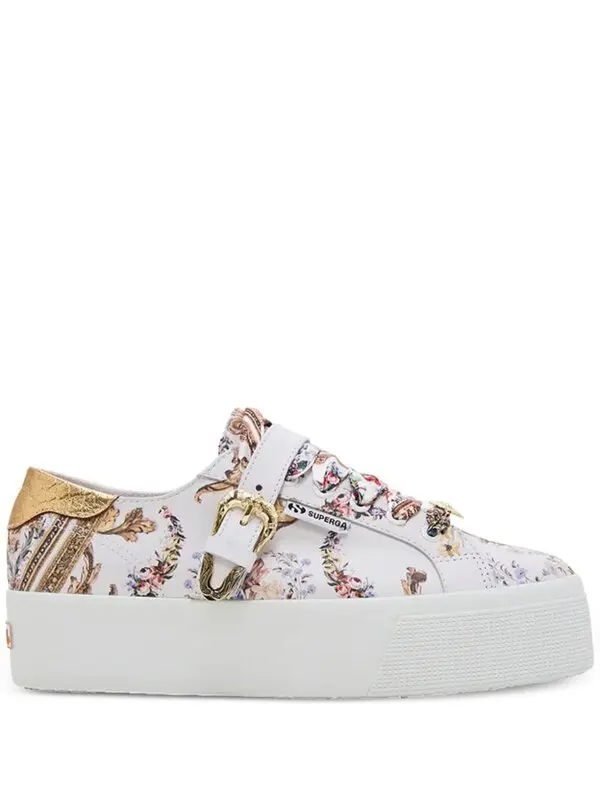 Camilla X Superga 2790 Leather Sneakers
