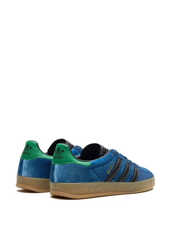 Adidas X Size? Gazelle Indoor Gum Sneakers - Blue