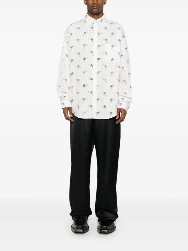 Balenciaga Bb-print Cotton T-shirt