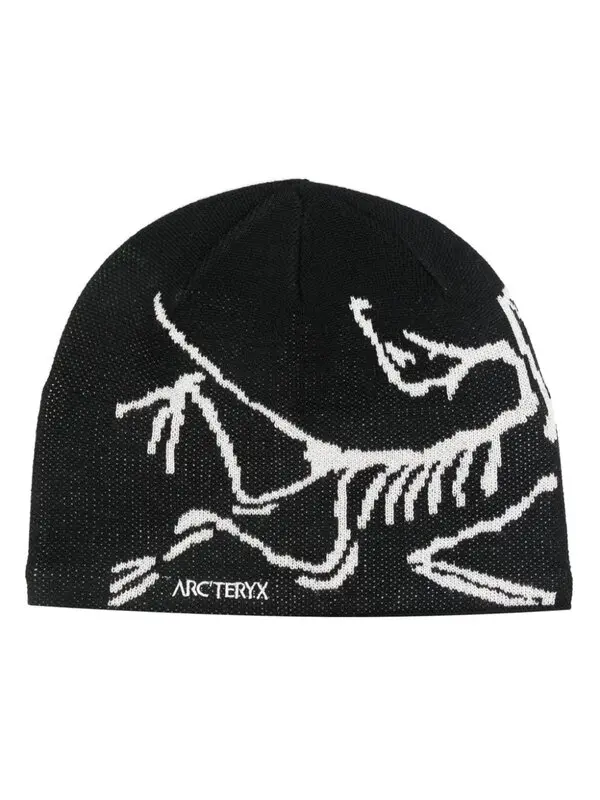 Arc'teryx Bird-intarsia Beanie - Black