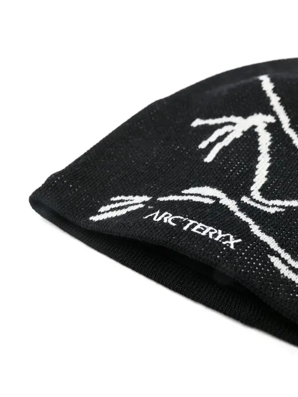 Arc'teryx Bird-intarsia Beanie - Black
