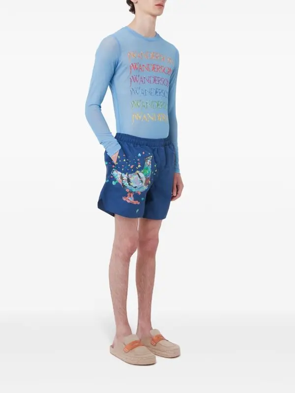 JW Anderson Pigeon Swim Shorts