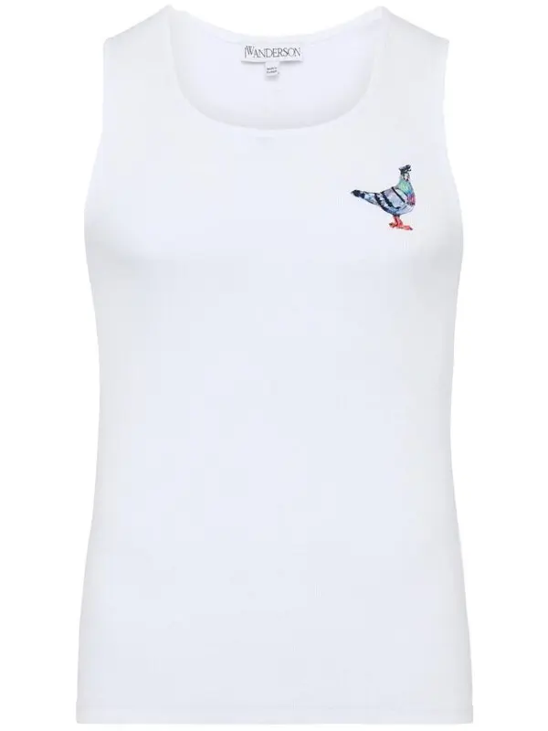 JW Anderson Pigeon Jersey Tank Top