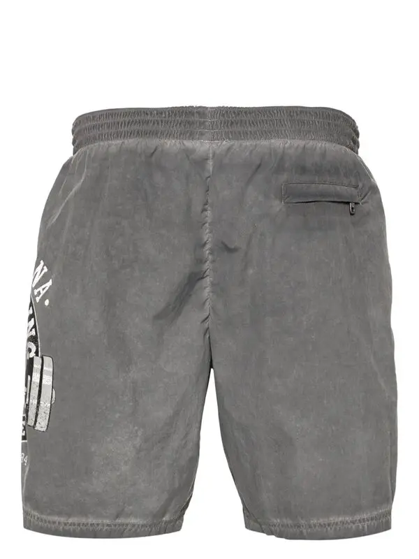 Dolce & Gabbana Graphic-print Swim Shorts
