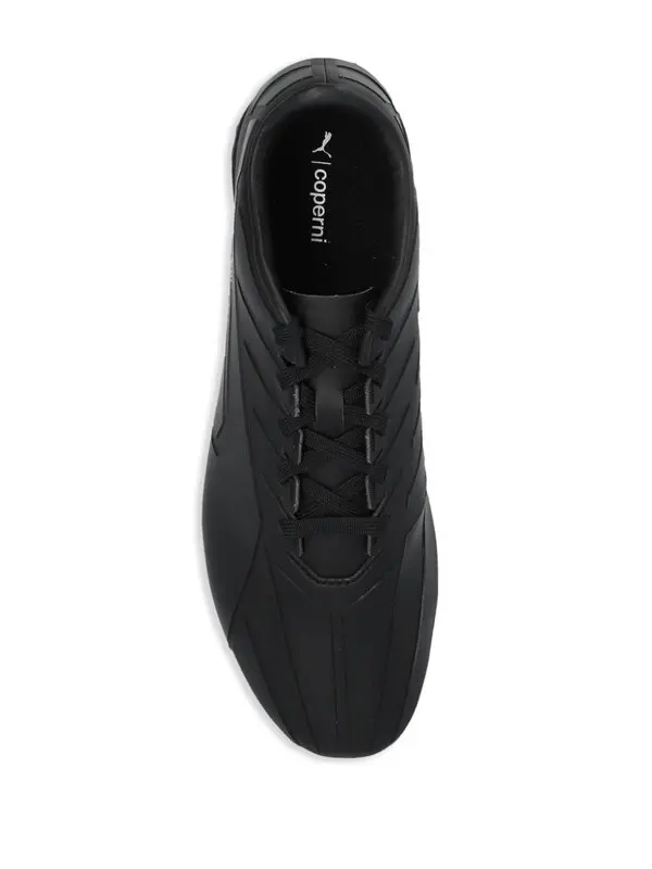 Coperni Panelled Lace-Up Sneakers Black Editorialist