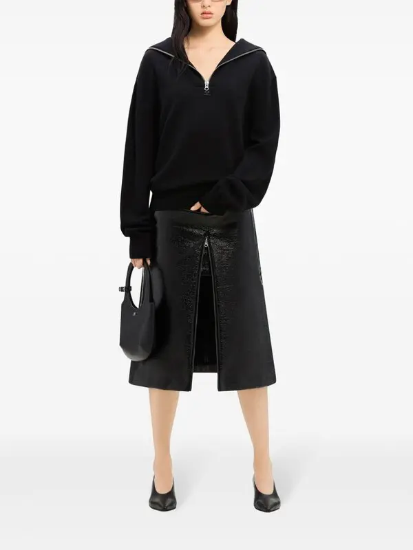 COURREGES Trucker Wool Sweater