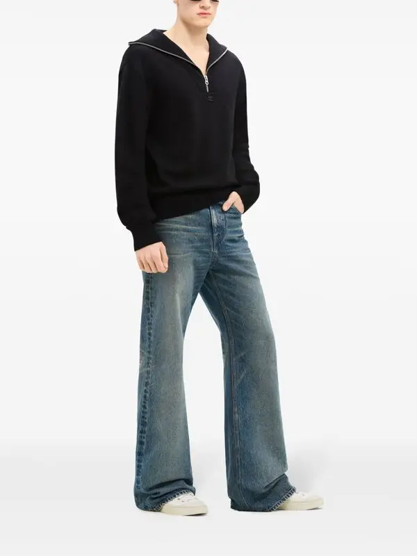 COURREGES Trucker Wool Sweater