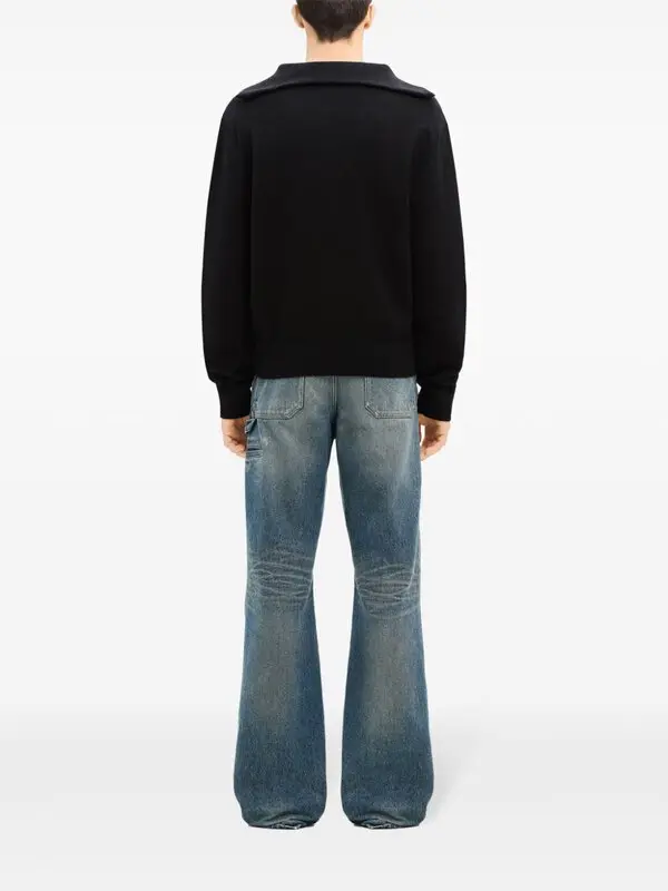 COURREGES Trucker Wool Sweater
