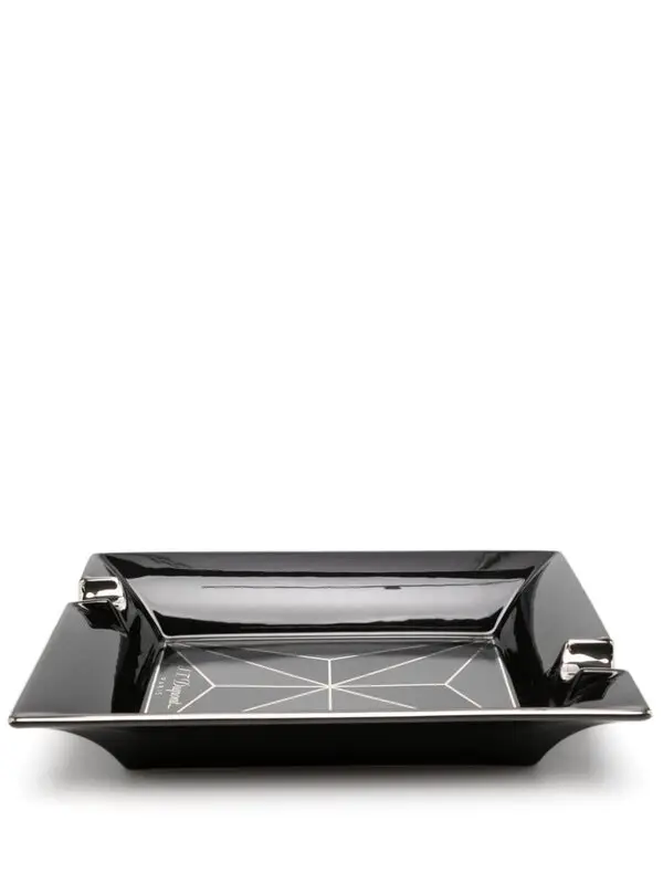 S.t. Dupont Fire X Porcelain Ashtray