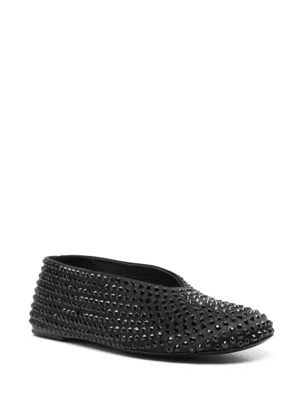 Khaite Marcy Crystal Ballerinas